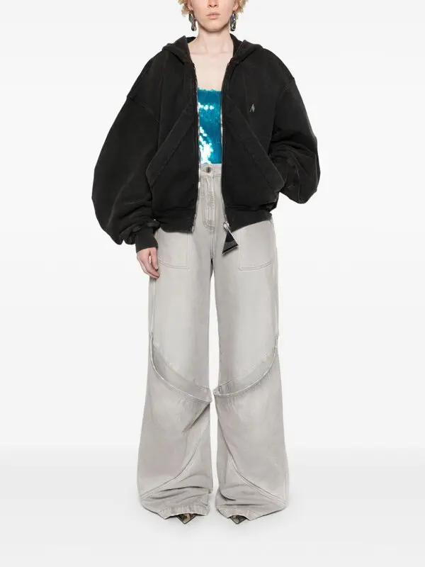Attico Extra Denim Jeans - Grey