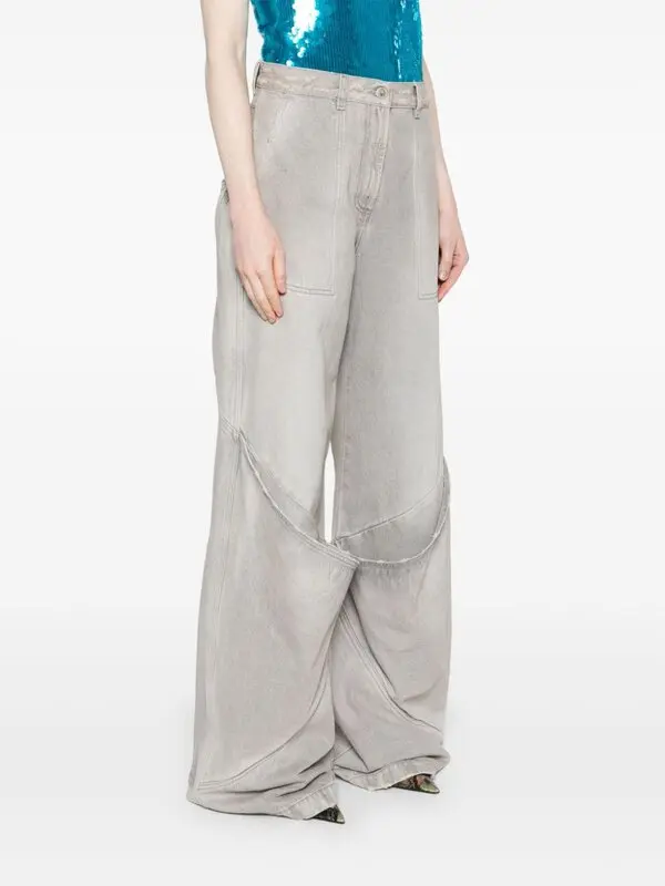 Attico Extra Denim Jeans - Grey
