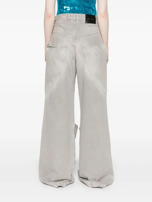 Attico Extra Denim Jeans - Grey