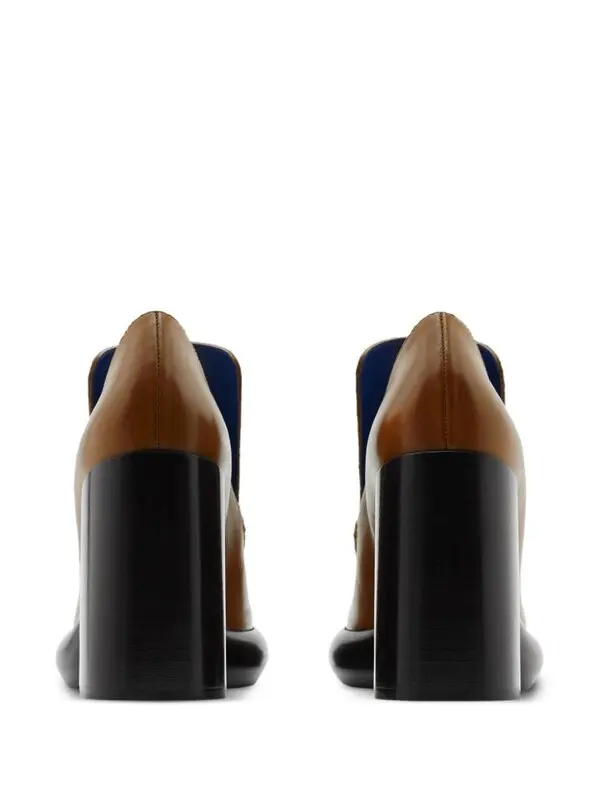 Burberry 120mm Leather Pumps