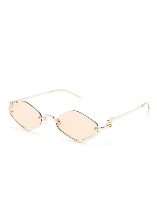 Gucci Geometric-frame Sunglasses