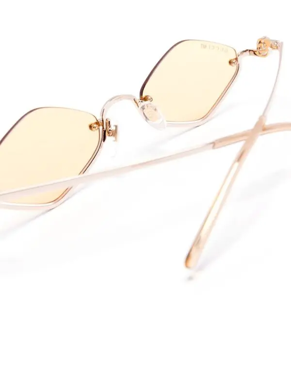 Gucci Geometric-frame Sunglasses