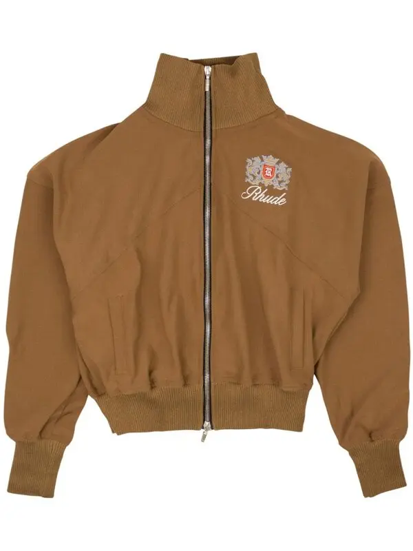Rhude Brentwood Embroidered Bomber Jacket