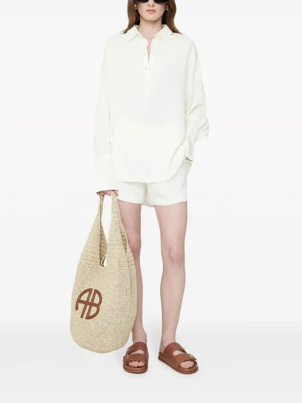 ANINE BING Large Leah Shoulder Bag
