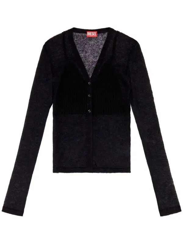 DIESEL® M-arina Semi-sheer Cardigan