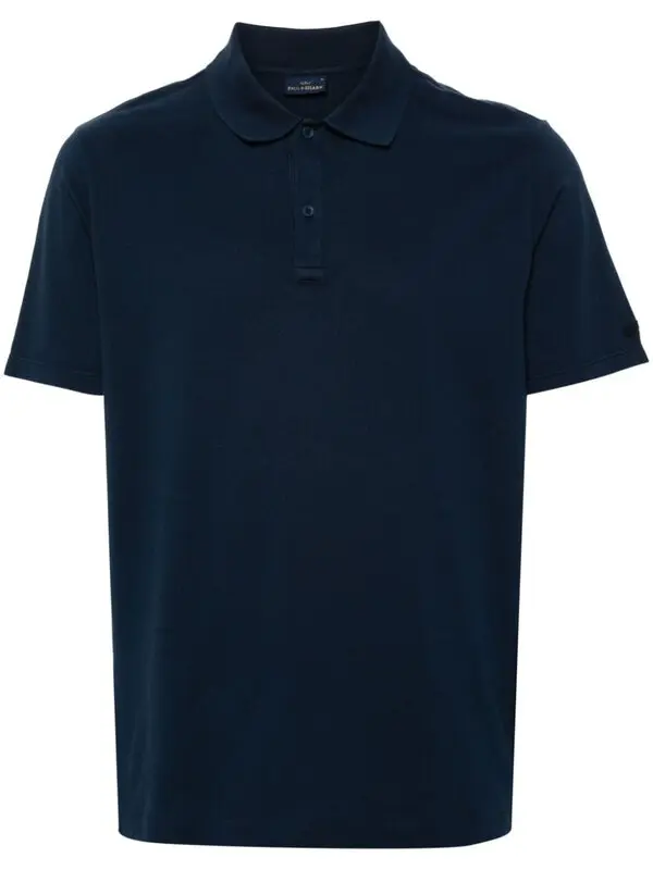 Paul & Shark Piqué-weave Polo Shirt - Blue