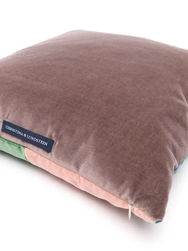 CHRISTINA LUNDSTEEN Suki Velvet Cushion - Purple