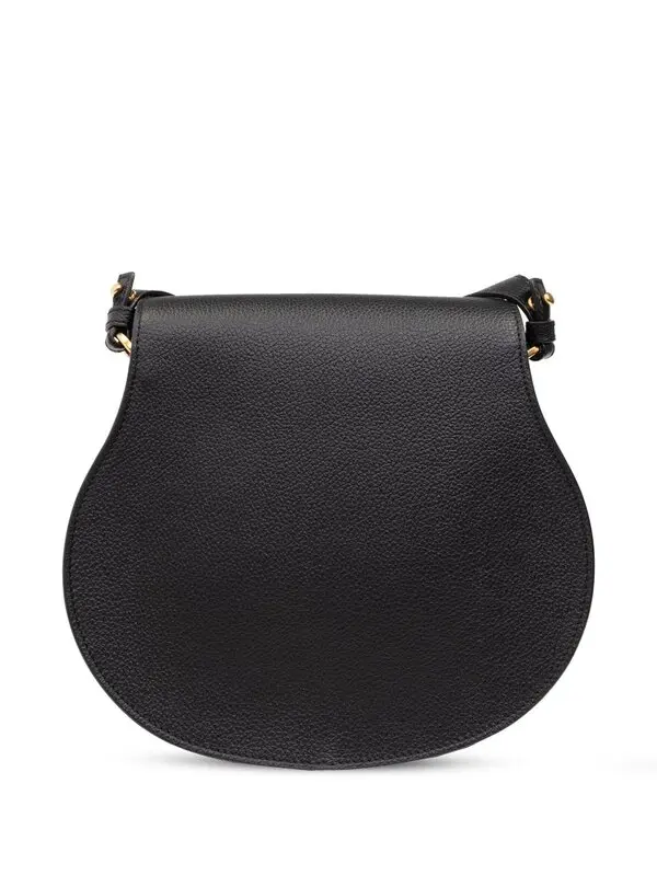 Chloé Marcie Leather Crossbody Bag - Black