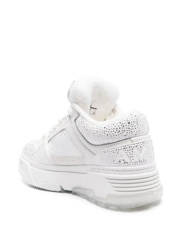 Amiri Crystal Ma-1 Leather Sneakers