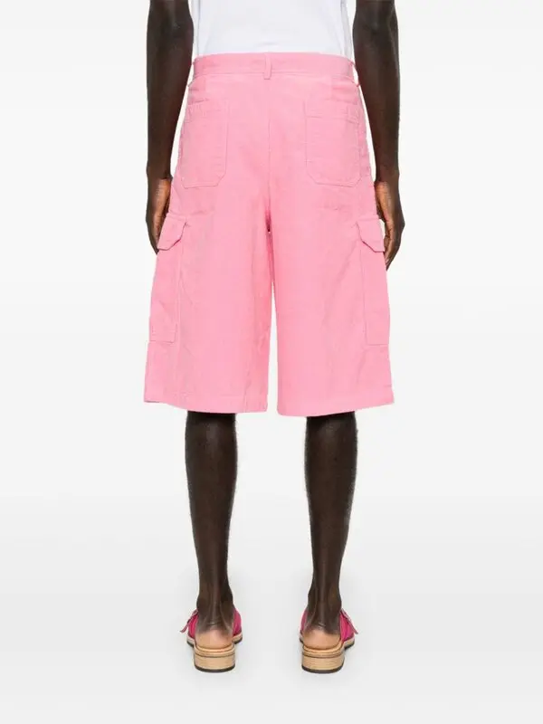 Acne Studios Micro Face-patch Corduroy Shorts