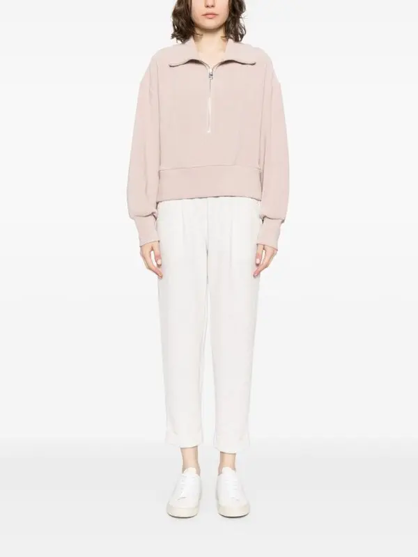 Varley Mélange-effect Tapered Trousers