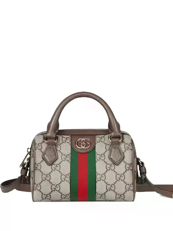 Gucci Ophidia Gg Supreme Mini Bag - Brown