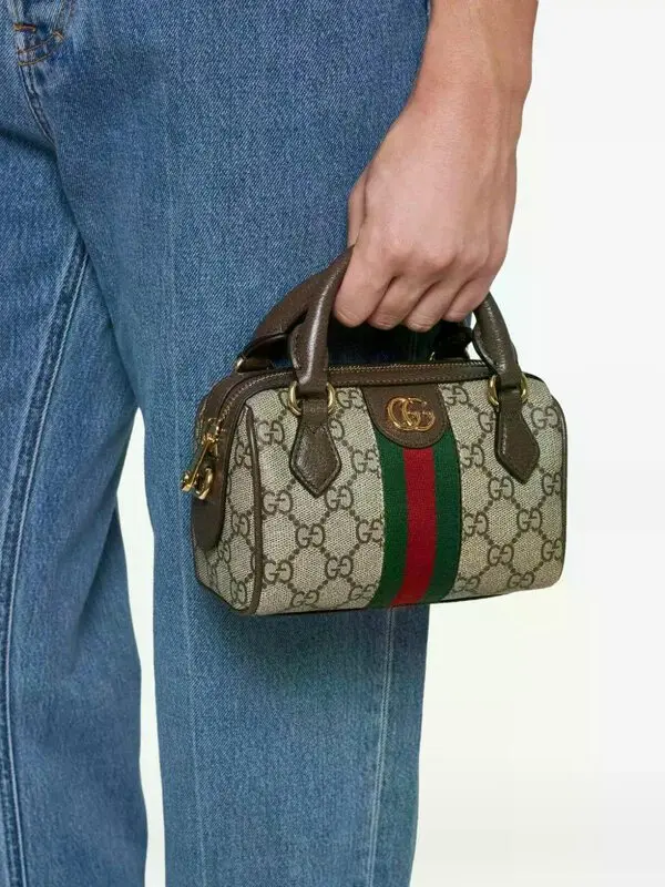 Gucci Mini Ophidia Tote Bag - Brown
