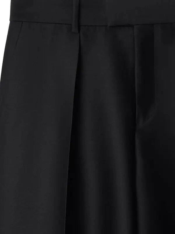 Burberry Tailored Straight-leg Trousers - Black