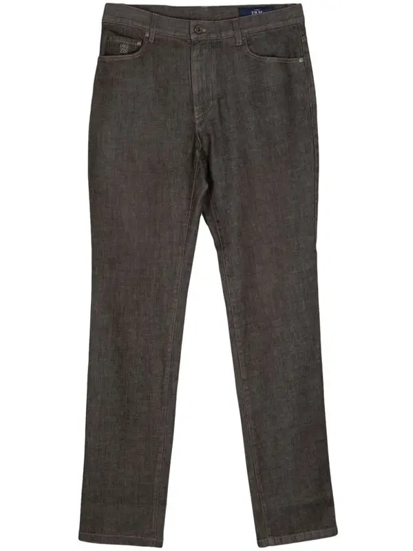 MAN ON THE BOON. On The Boon Cotton-blend Denim Trousers