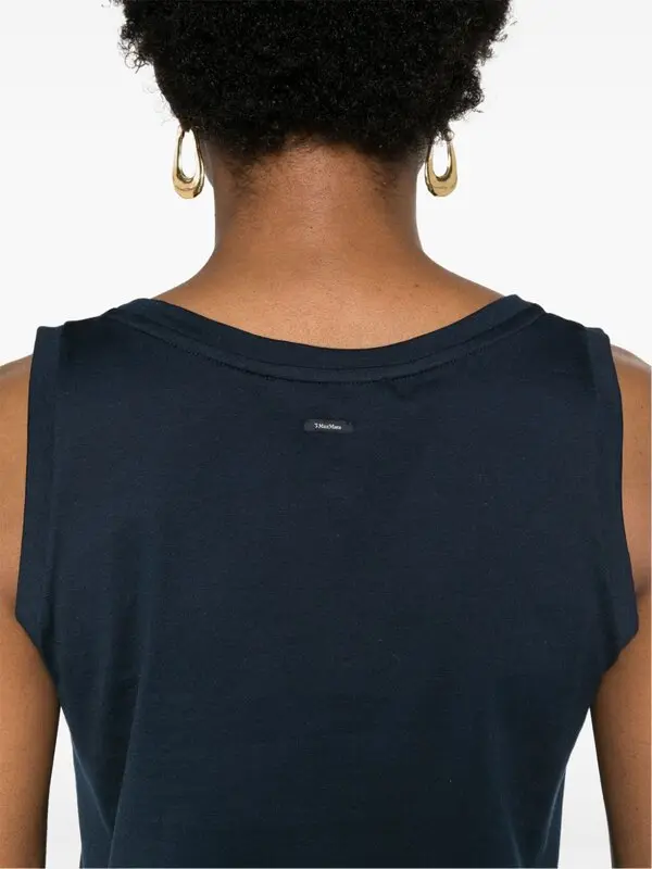 Max Mara Racer Cotton Top
