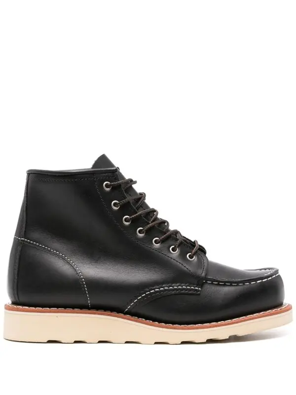 Red Wing 6-inch Leather Boots - Black