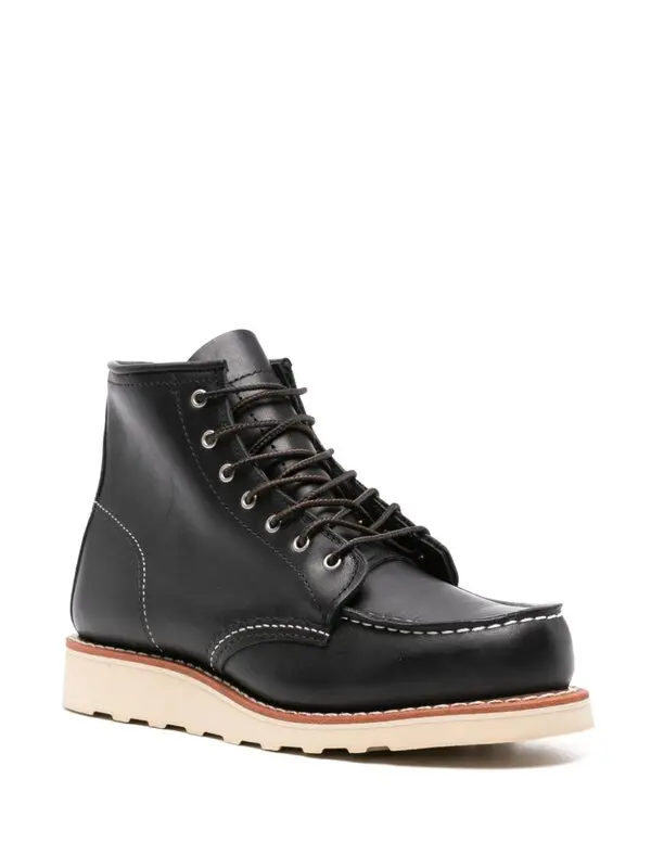 Red Wing 6-inch Leather Boots - Black