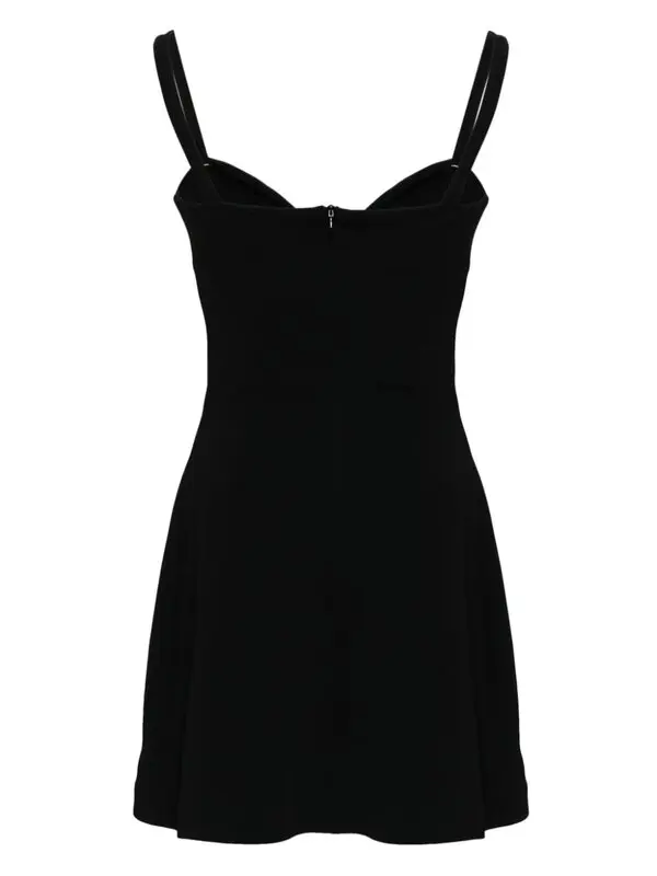 Elie Saab Velvet Bustier Mini Dress - Black | Editorialist