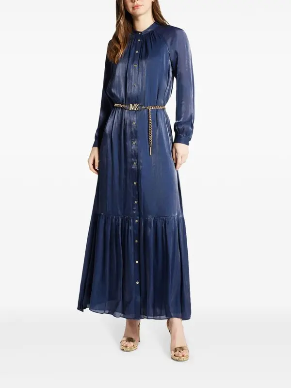 Michael Kors Long-sleeve Maxi Dress