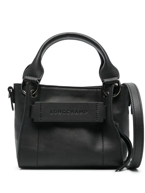 Longchamp Xs 3d Leather Tote Bag