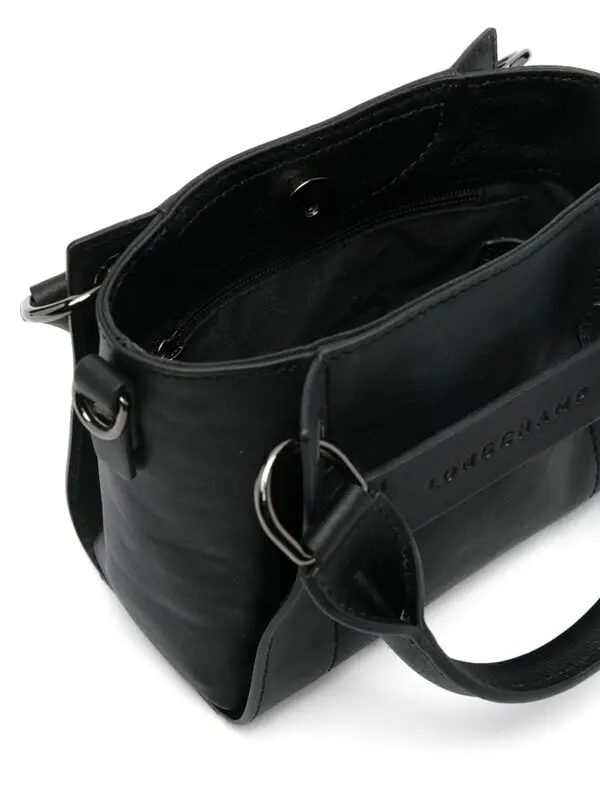 Longchamp Xs 3d Leather Tote Bag
