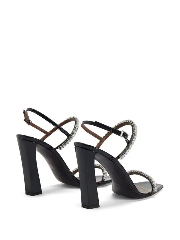 GIUSEPPE ZANOTTI 105mm Valentiine Crystal Sandals