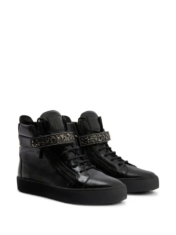 GIUSEPPE ZANOTTI Coby Deluxe Mid-top Sneakers