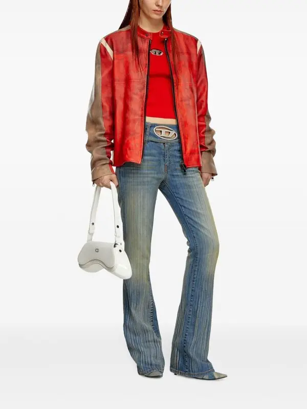 DIESEL® M-valary Long-sleeve Top - Red