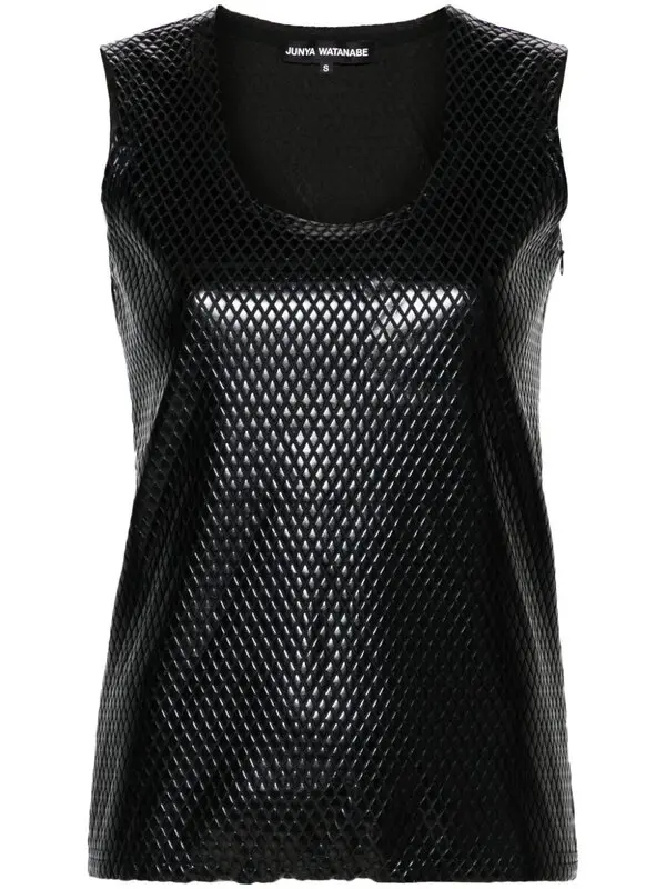 Junya Watanabe Diamond-pattern Tank Top