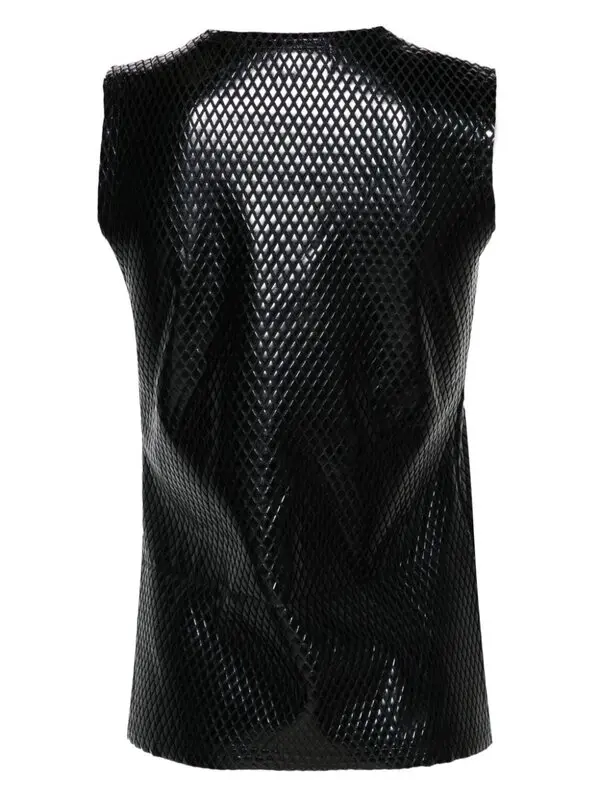 Junya Watanabe Diamond-pattern Tank Top