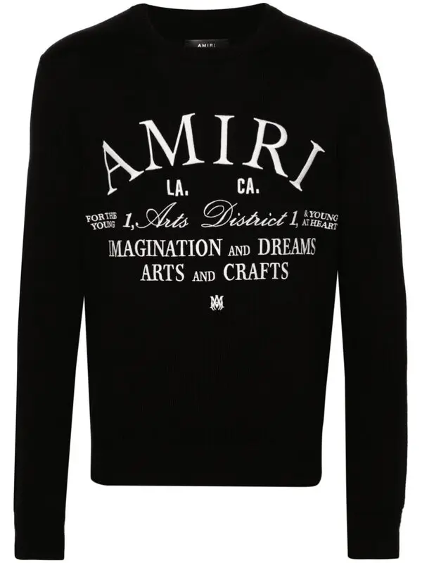 Amiri Arts District Cotton Sweater