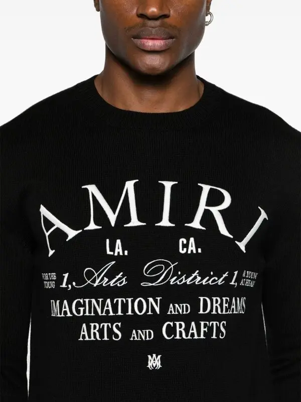 Amiri Arts District Cotton Sweater