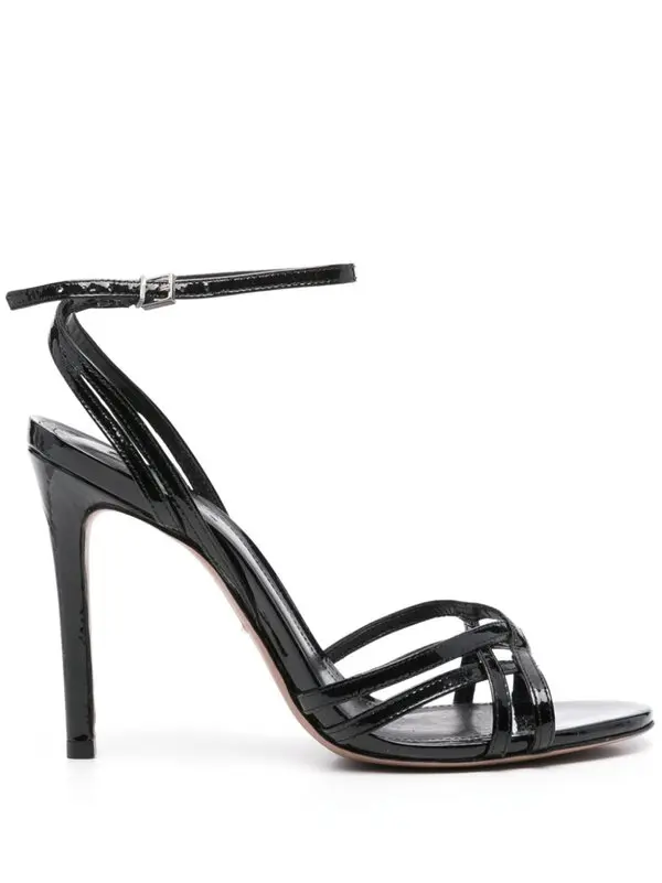 Schutz 115mm Patent Leather Sandals