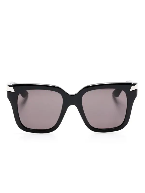 Alexander McQueen Oversized Sunglasses - Black