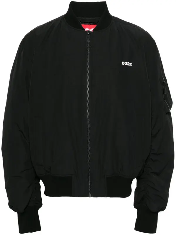 032C Logo-print Bomber Jacket