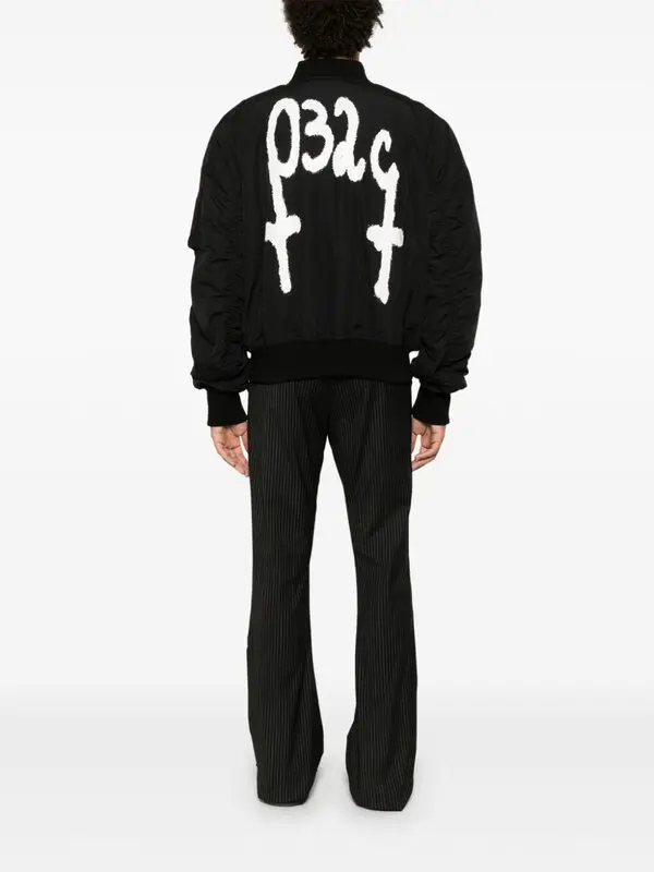 032C Logo-print Bomber Jacket