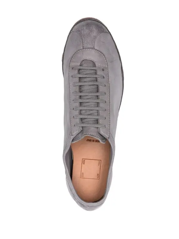 Guidi Lace-up Leather Sneakers
