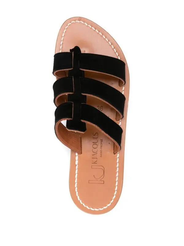 K.JACQUES Dolon Caged Sandals - Black