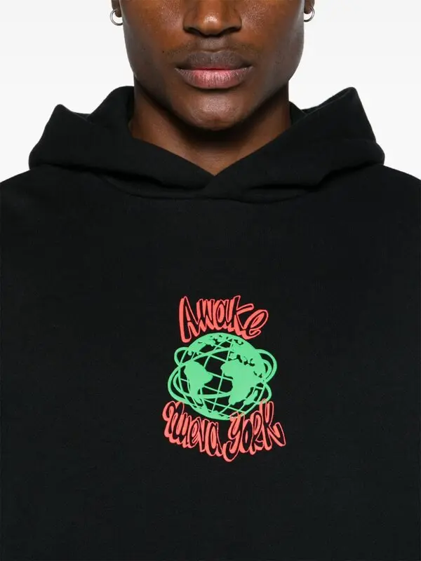 AWAKE NY Globe Logo Hoodie