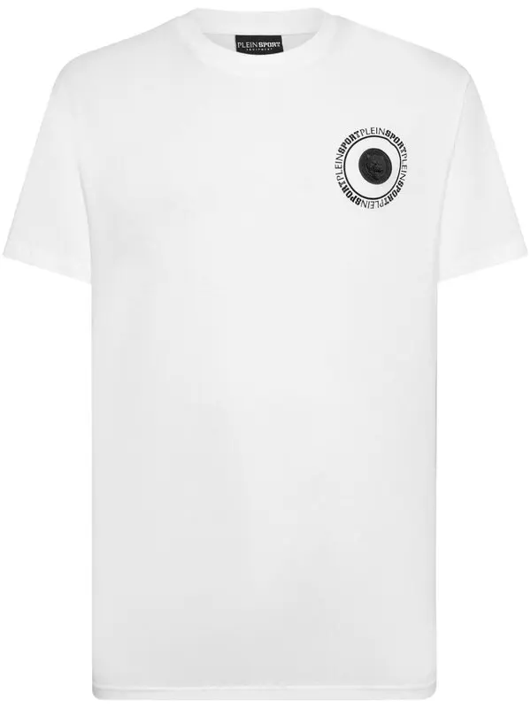 PLEIN SPORT Carbon Tiger Print T-shirt - White