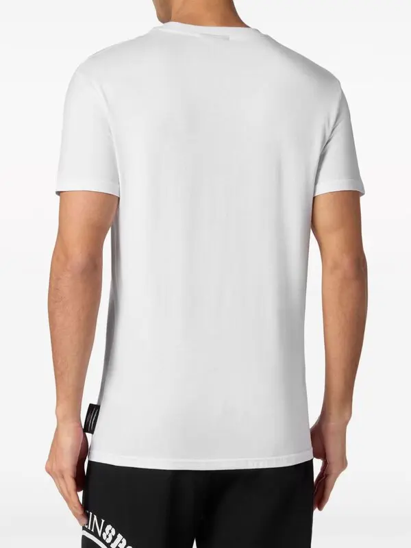 PLEIN SPORT Carbon Tiger Print T-shirt - White