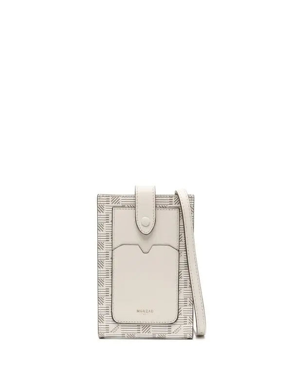 Moreau Phone Pouch Leather Bag - Neutrals
