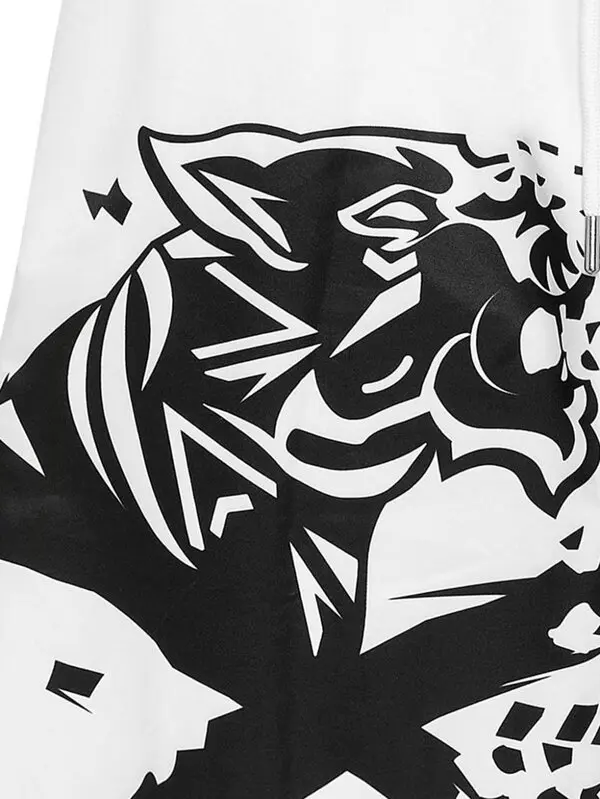 PLEIN SPORT Tiger Print Swim Shorts