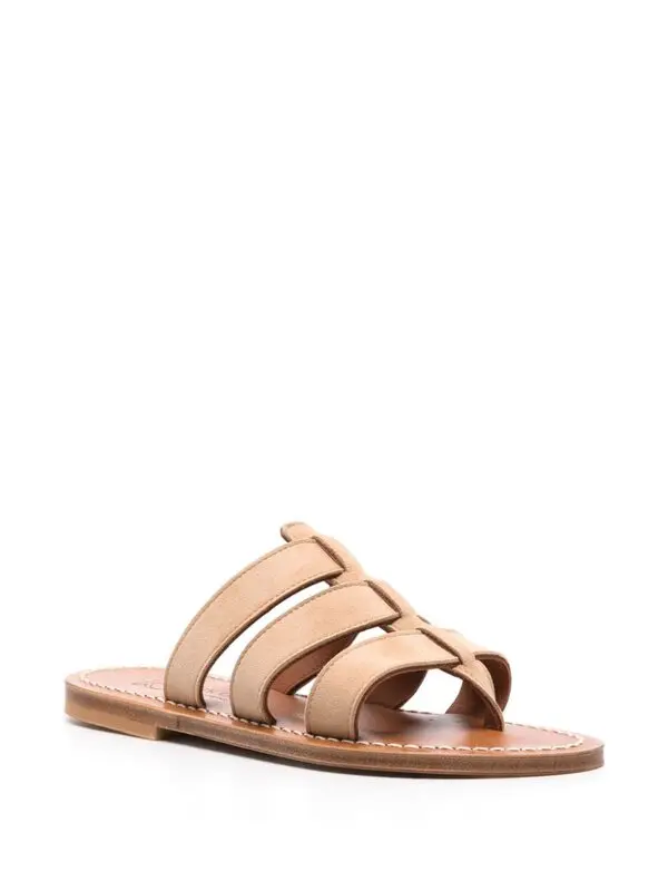 K.JACQUES Dolon Caged Sandals - Neutrals