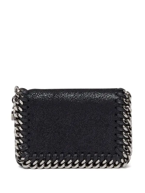 Stella McCartney Small Falabella Card Holder - Black