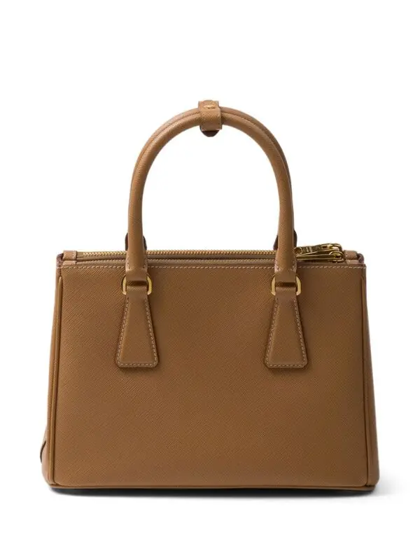 Prada Small Galleria Tote Bag - Brown