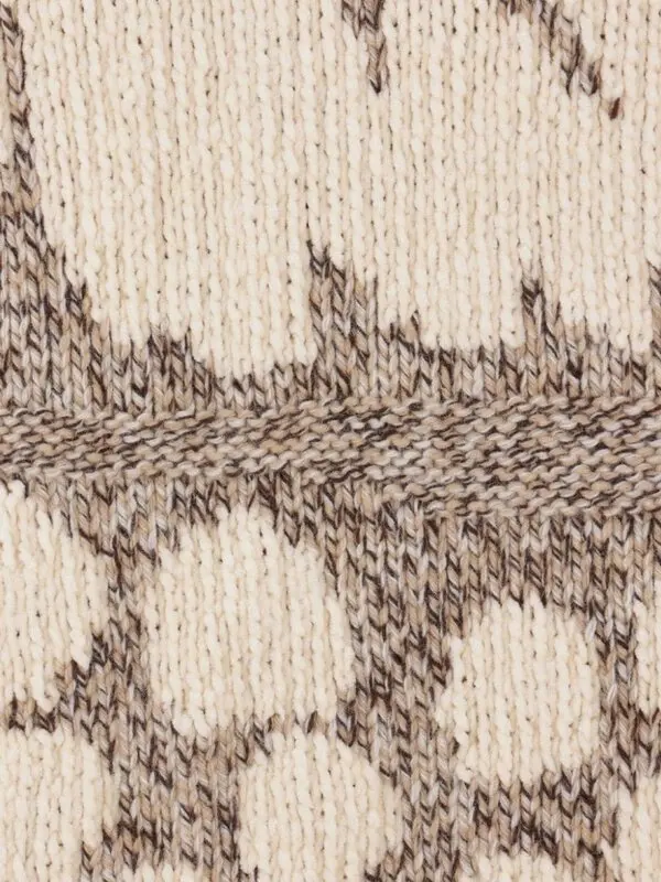 FEDERICO CINA Grape Intarsia Knit Jumper