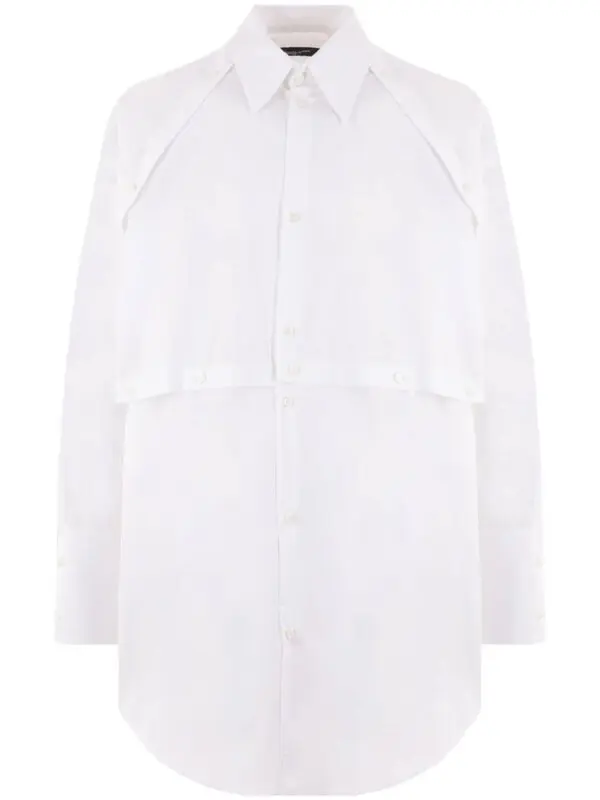 FEDERICO CINA Layered Cotton Shirt