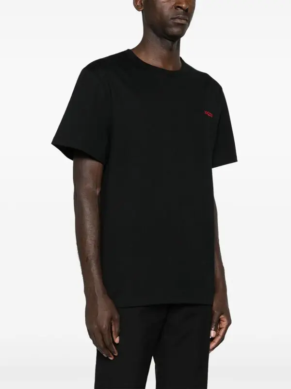 Alexander McQueen Logo-embroidered Cotton T-shirt